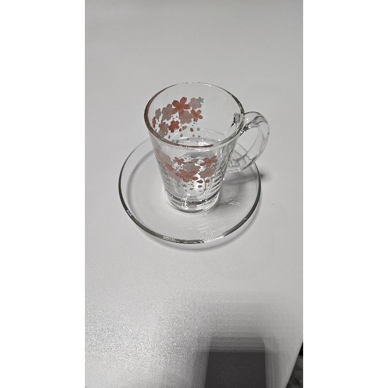 nescafe dolce gusto Glass sakura Pattern | Shopee Malaysia