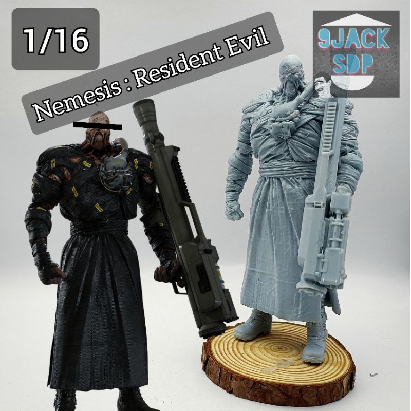 Nemesis: Resident Evil biohazard Ghost Bioboss Resin Model | Shopee ...