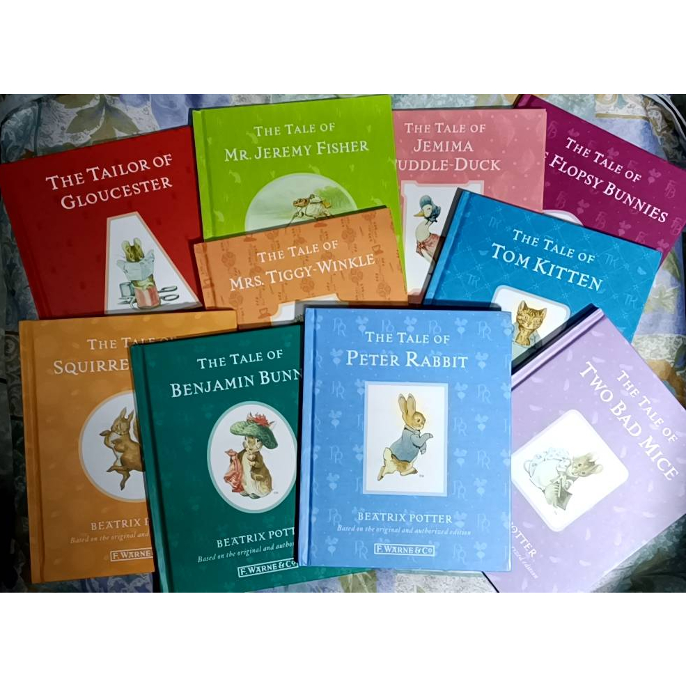 English Stories Peter Rabbit book set 10 Books (10-book set) | Shopee ...