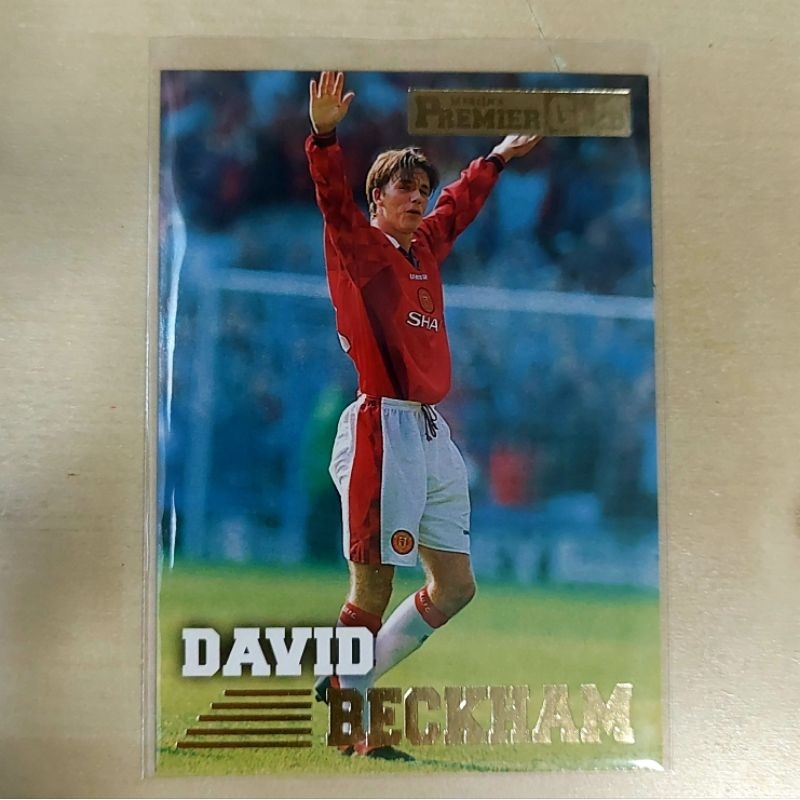 David Beckham RC [Merlins Premier Gold 1996/97] | Shopee Malaysia