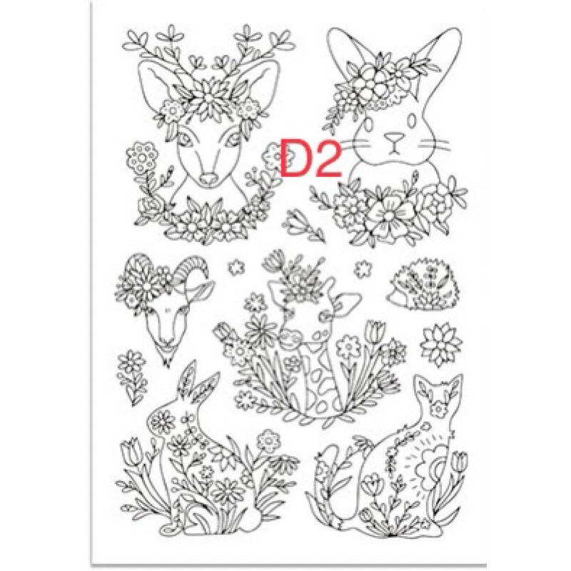 Sticker Transfer Paper Pattern Water Soluble After Embroidered | Shopee ...