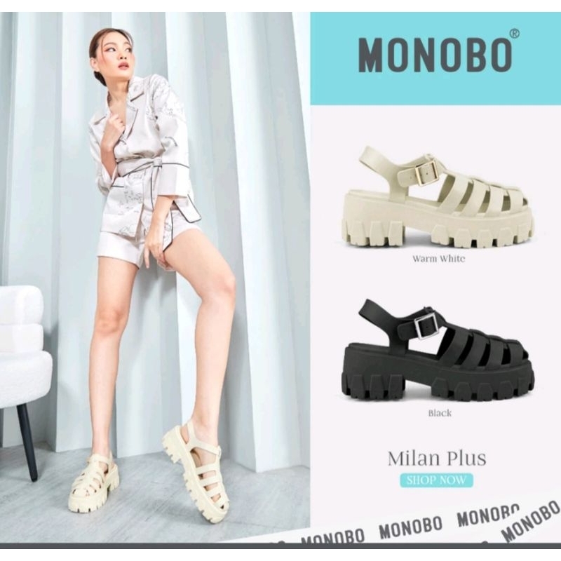 Monobo Model Milan-Plus/Nippon % Wedge Sandals | Shopee Malaysia