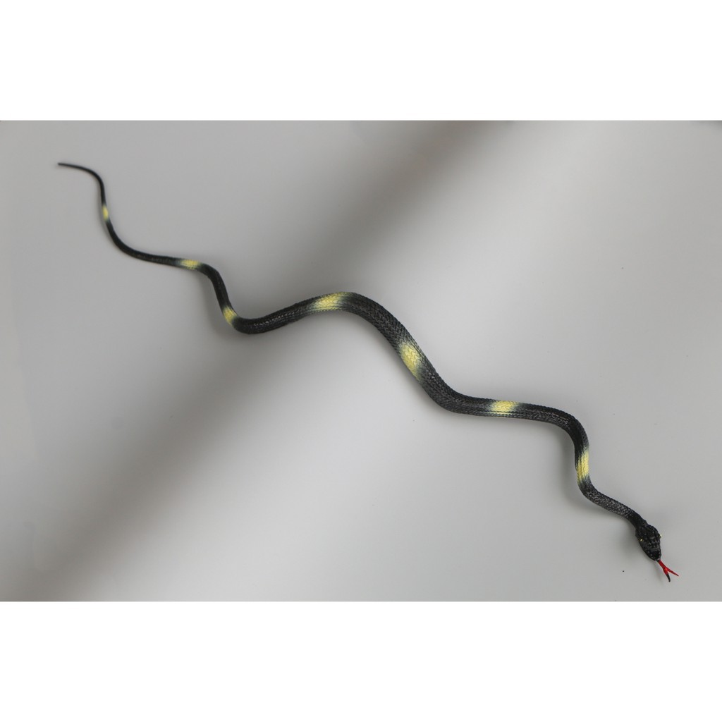 Fake Cobra Small Black Head Pattern 40 cm Very Realistic Made Of ...