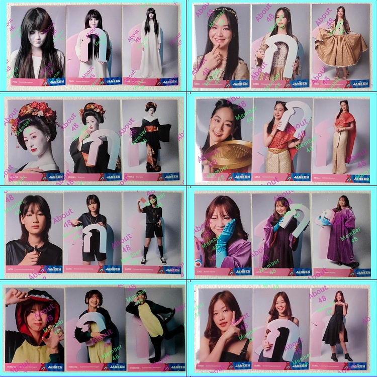Photoset Janken 2023 (4/4) CGM48 Ping Min Nina Latina Jay Kelala Clear ...