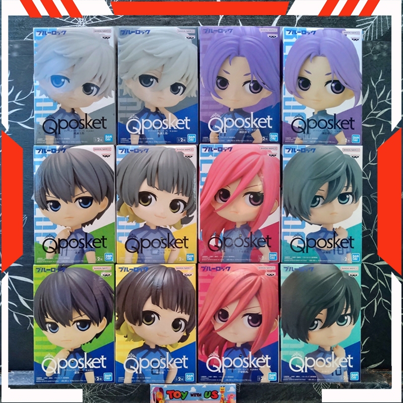 BANDAI Q POSKET FIGURE: BLUE LOCK/Shackled (Original FIGURE Lot JP ...