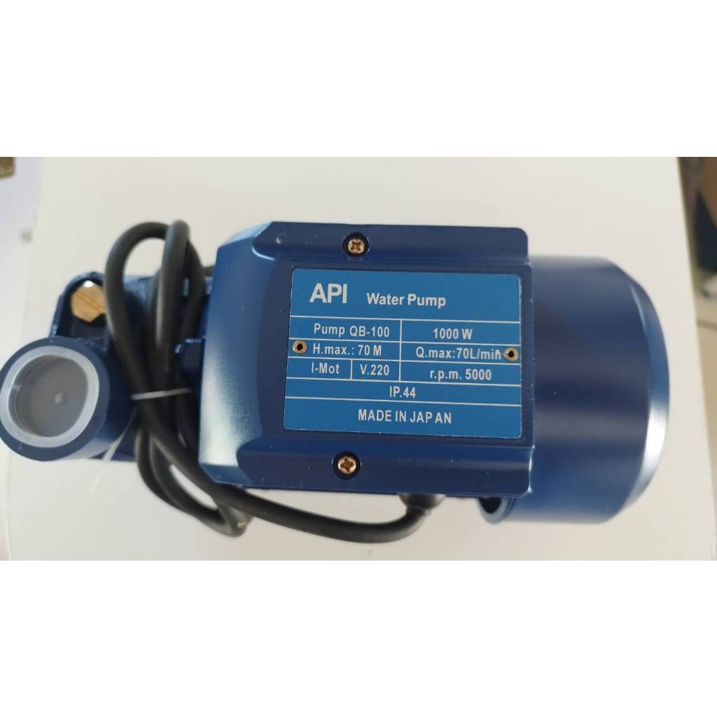 API Water Pump Centrifugal 1000W New Model QB-100 Size 1 Inch Pure ...