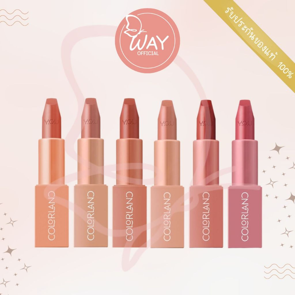 [EXP 09/25] YOU Colorlan Juicy Pop Lipstick 3.8g Colorland Liptick 3.8g ...