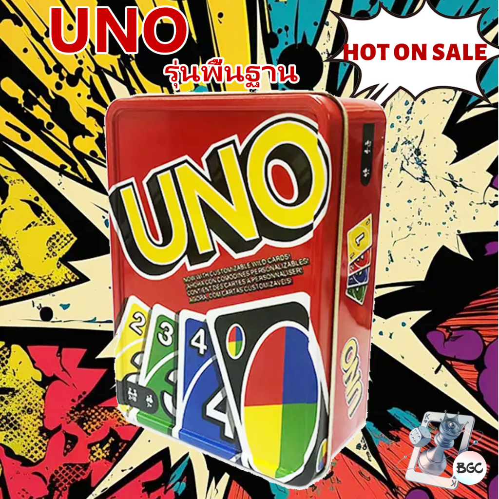 Uno Card Game Basic Version-112pcs(Metal Box Package) | Shopee Malaysia