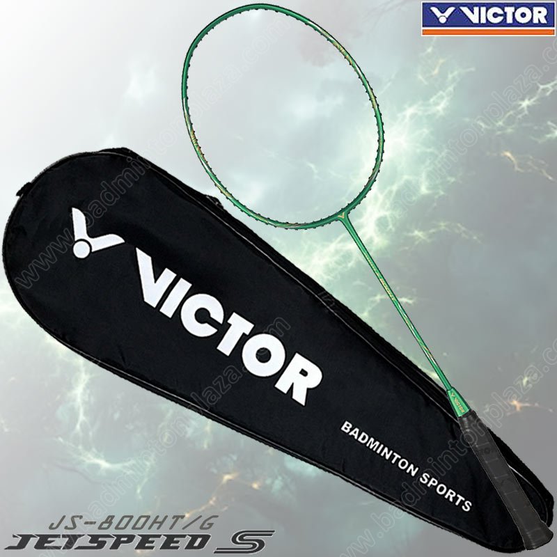 Victor Badminton Racket JETSPEED S 800HT 4U Green Free String + Wrapped ...