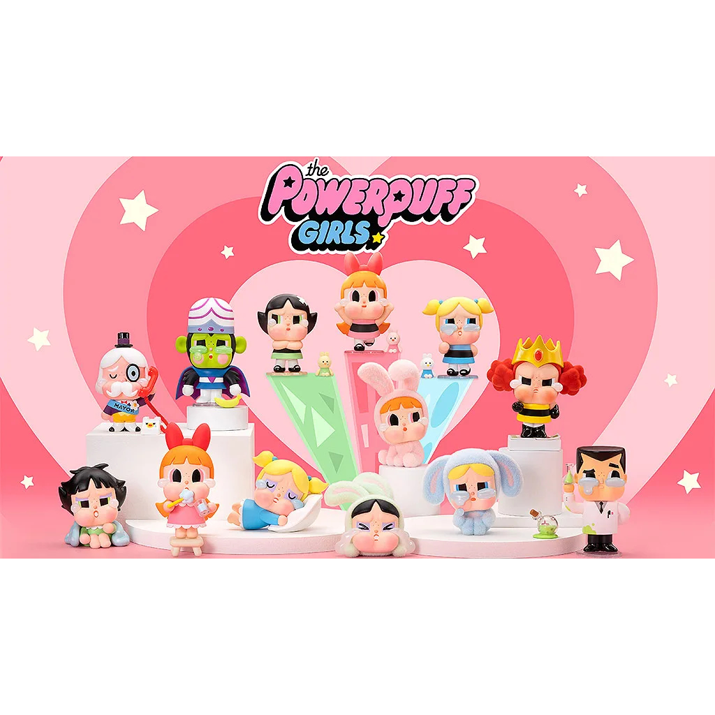 Choose Your POP MART Crybaby Powerpuff girl Series Check Card Not ...