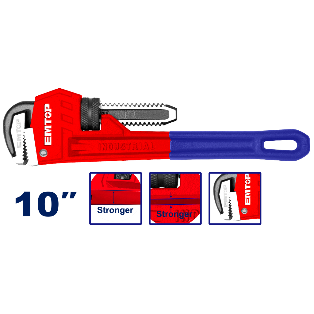 EMTOP Pipe Wrench Single Pin Model EPWH1001 | Shopee Malaysia