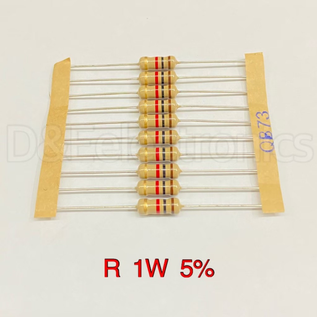 R Resistor 1w 5% Royalohm Brand (Number 10) ** Read Details Before ...