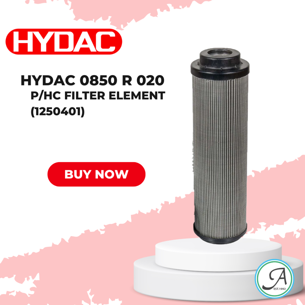 Hydroc 0850 R 020 P/HC FILTER ELEMENT (1250401) Hydraulic Oil | Shopee ...