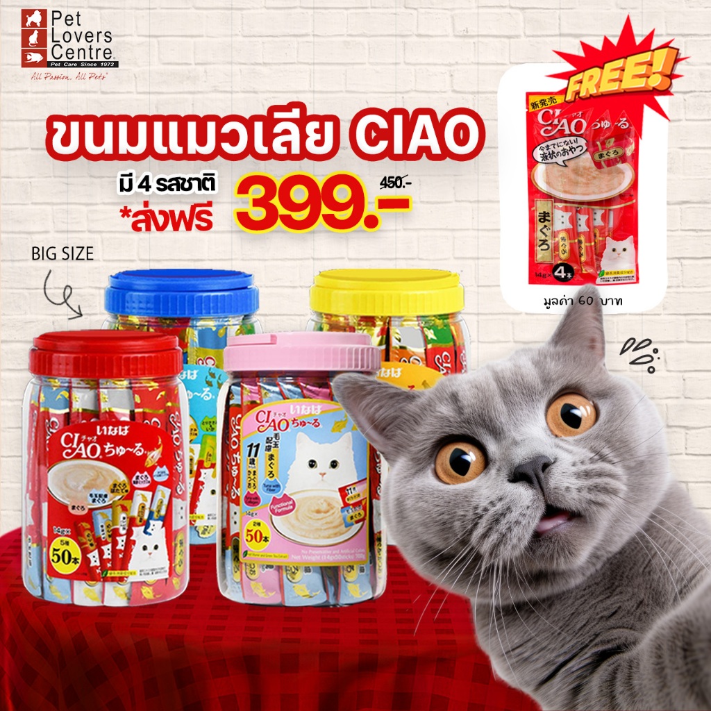 (Last 100 Jars) Cat Snacks Lick CIAO 50 Sachets Jar! 1 Packet | Shopee ...
