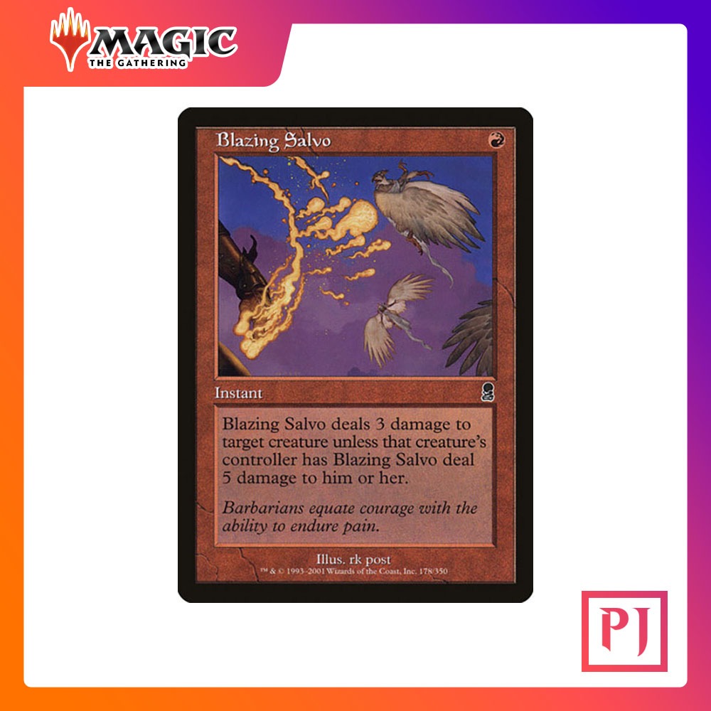 [MTG] Blazing Salvo [ONS] [RED] [COMMON] [NORMAL] [ENG] (Magic Card ...