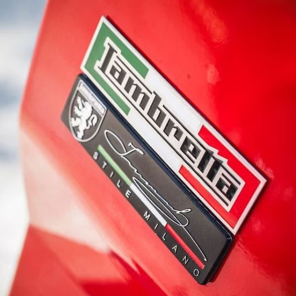 New Pattern! Stainless Steel Lambretta Plate Is Paired With Inner Lam ...