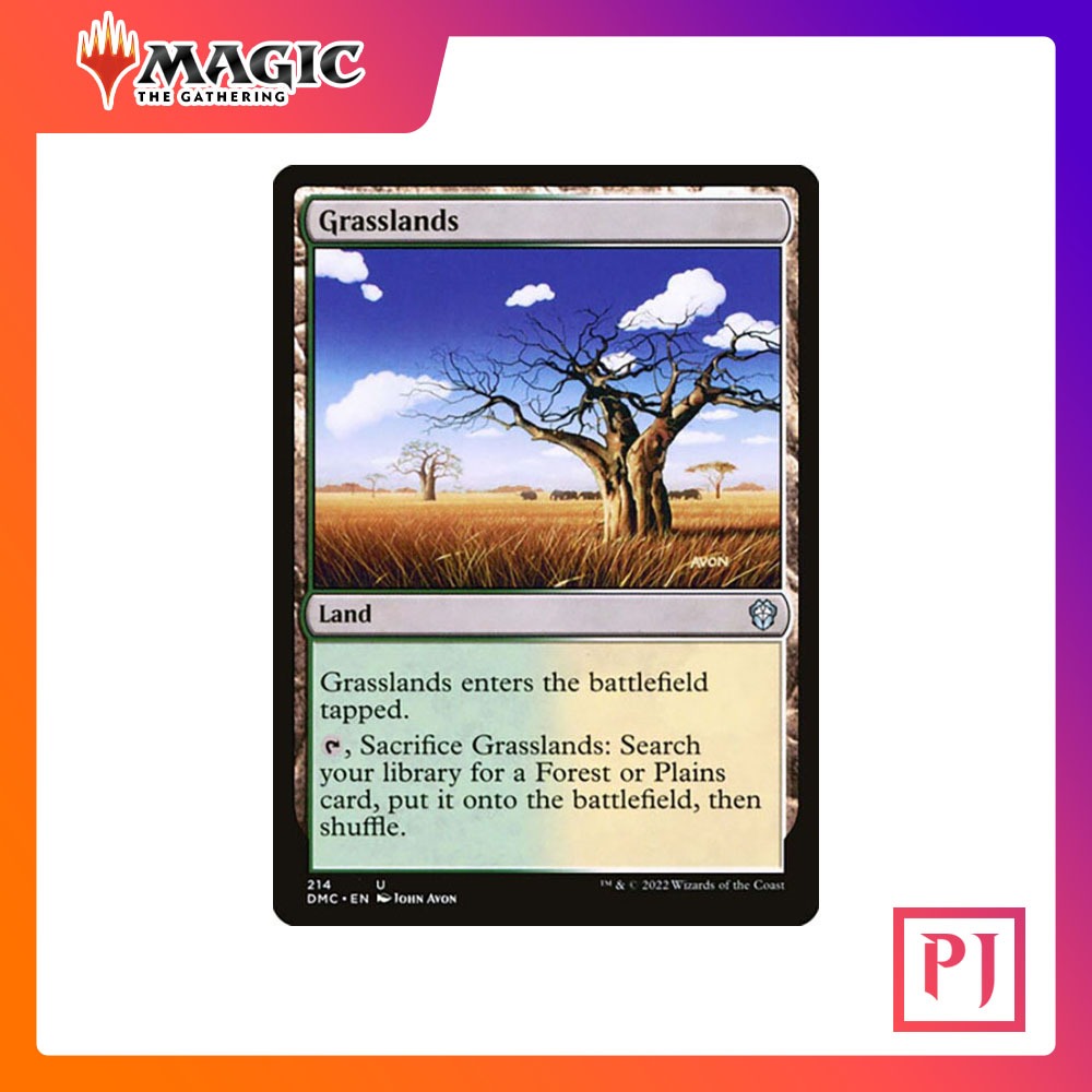 [MTG] Grasslands [DMC] [LAND] [UNCOM] [NORMAL] [ENG] (Magic Card/Magic ...
