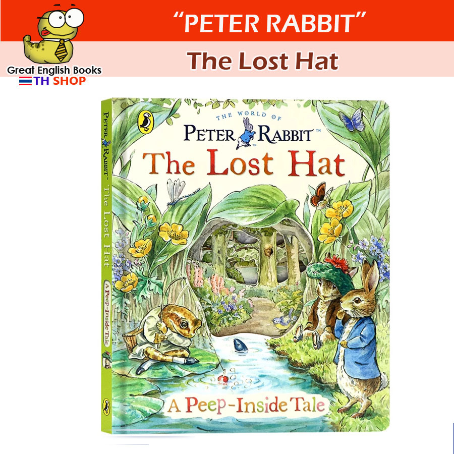 Peter Rabbit Lost Hat Peep-Inside Tale Board book | Shopee Malaysia