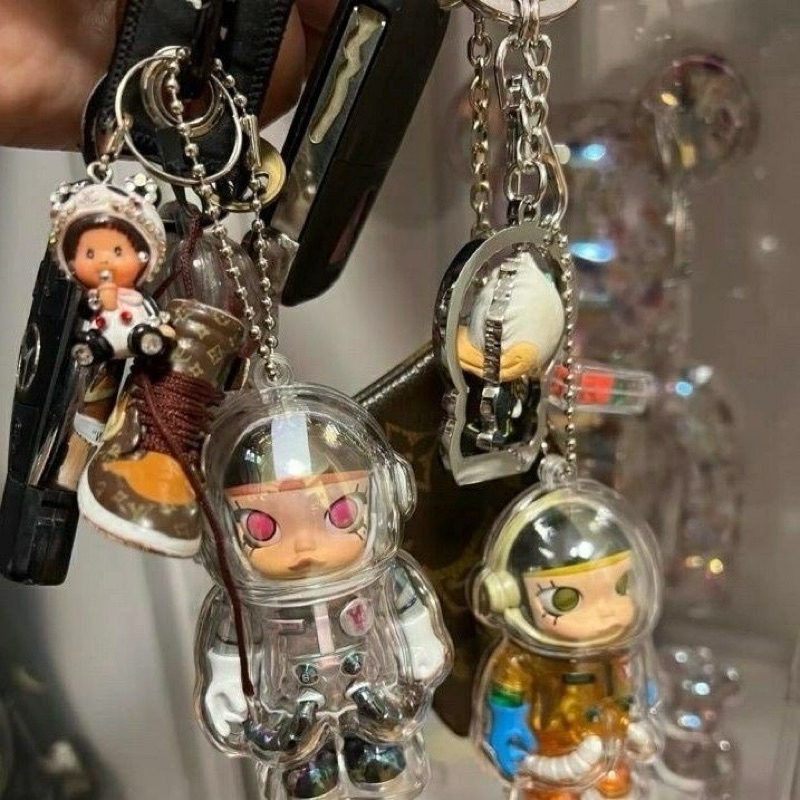 Clear Acrylic Case Space Molly 1 Ver.1 & 2 Making Keychain (Molly Not ...