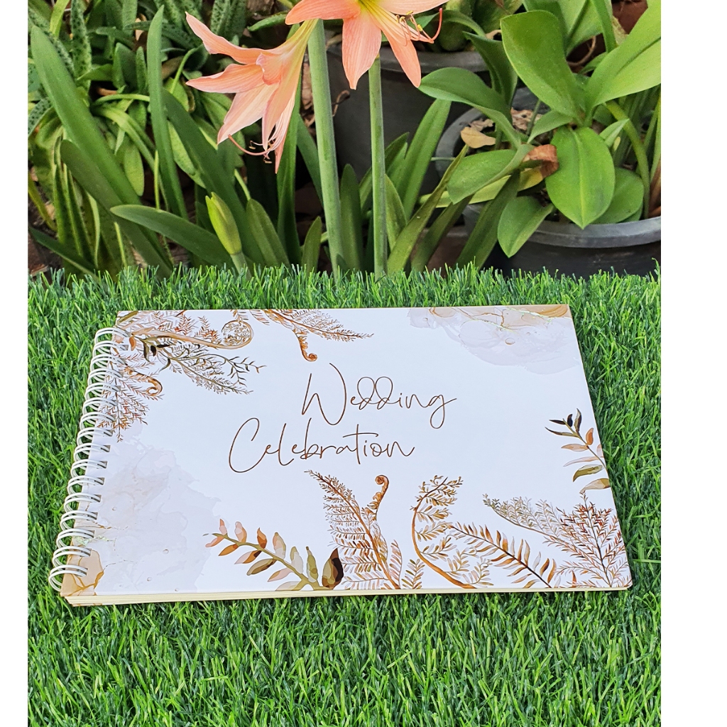 Greeting Book Blessing Wedding celebration Save the date A4 Size ...