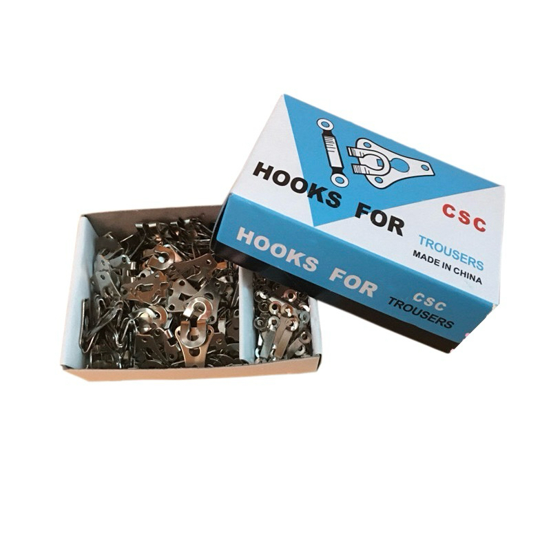 Trouser Hook Skirt CSC Brand Sold In A Box (1/80 Sets) High Grade Steel ...