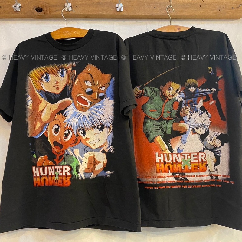 HUNTER X Authentic Bootleg Label Cartoon shirt vintage heavy | Shopee ...