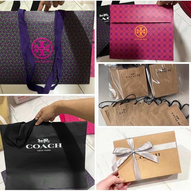 Tory Bag Paper Coach Box Guess Cloth | Shopee Malaysia