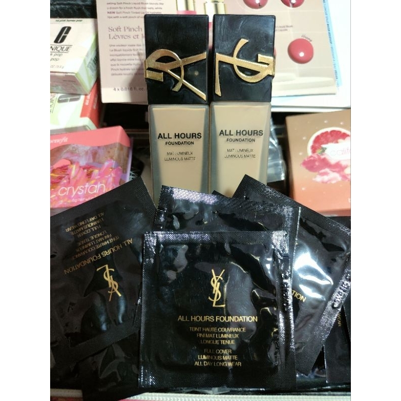 YSL All Hours Full Cover Luminous Matte Day Long Wear SPF39/PA +++ 1 ml ...