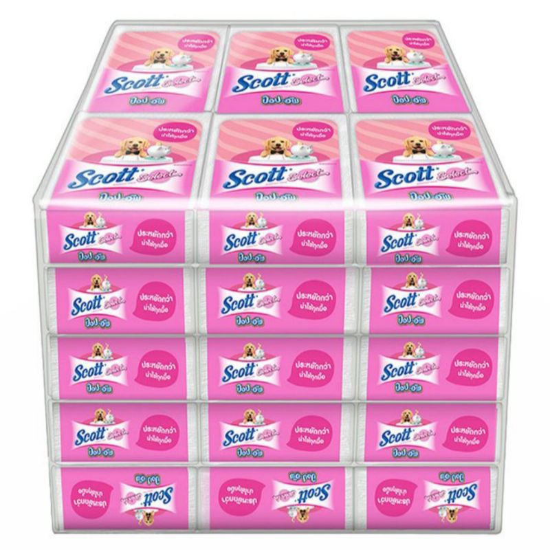 Scott Select pop up Napkins 50 Sheets (Pack 30 Packs) Tissues | Shopee ...