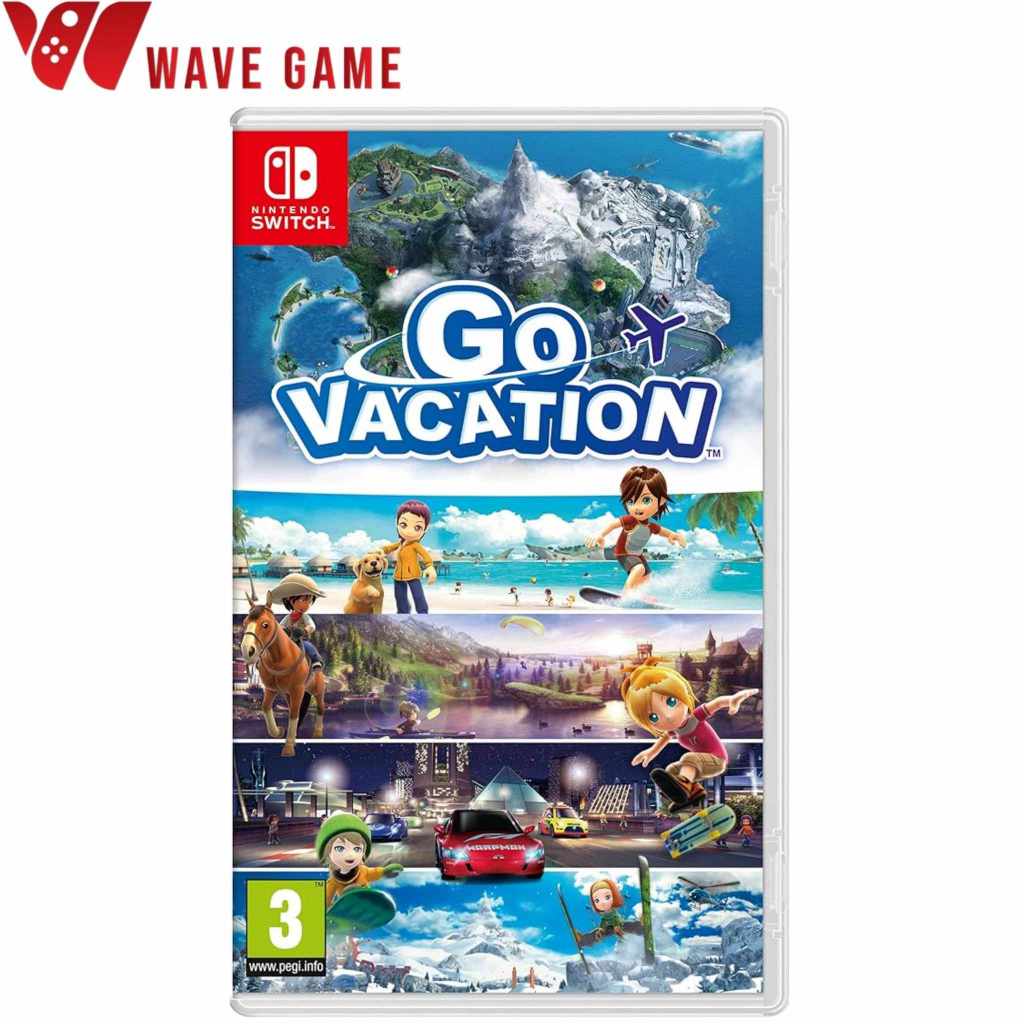 nintendo switch go vacation (english zone 2) | Shopee Malaysia