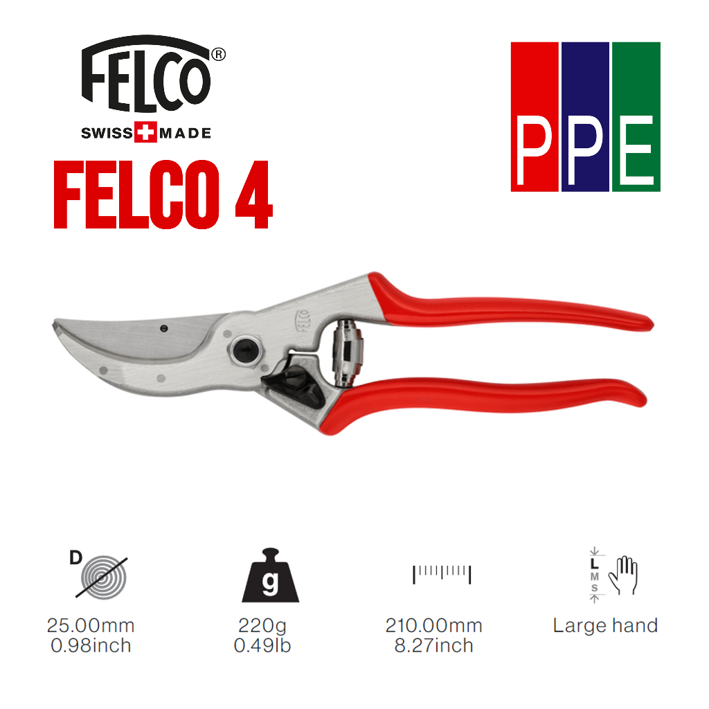 FELCO 4 [FELCO] Pruning Shears Garden Scissors Standard Model | Shopee Malaysia