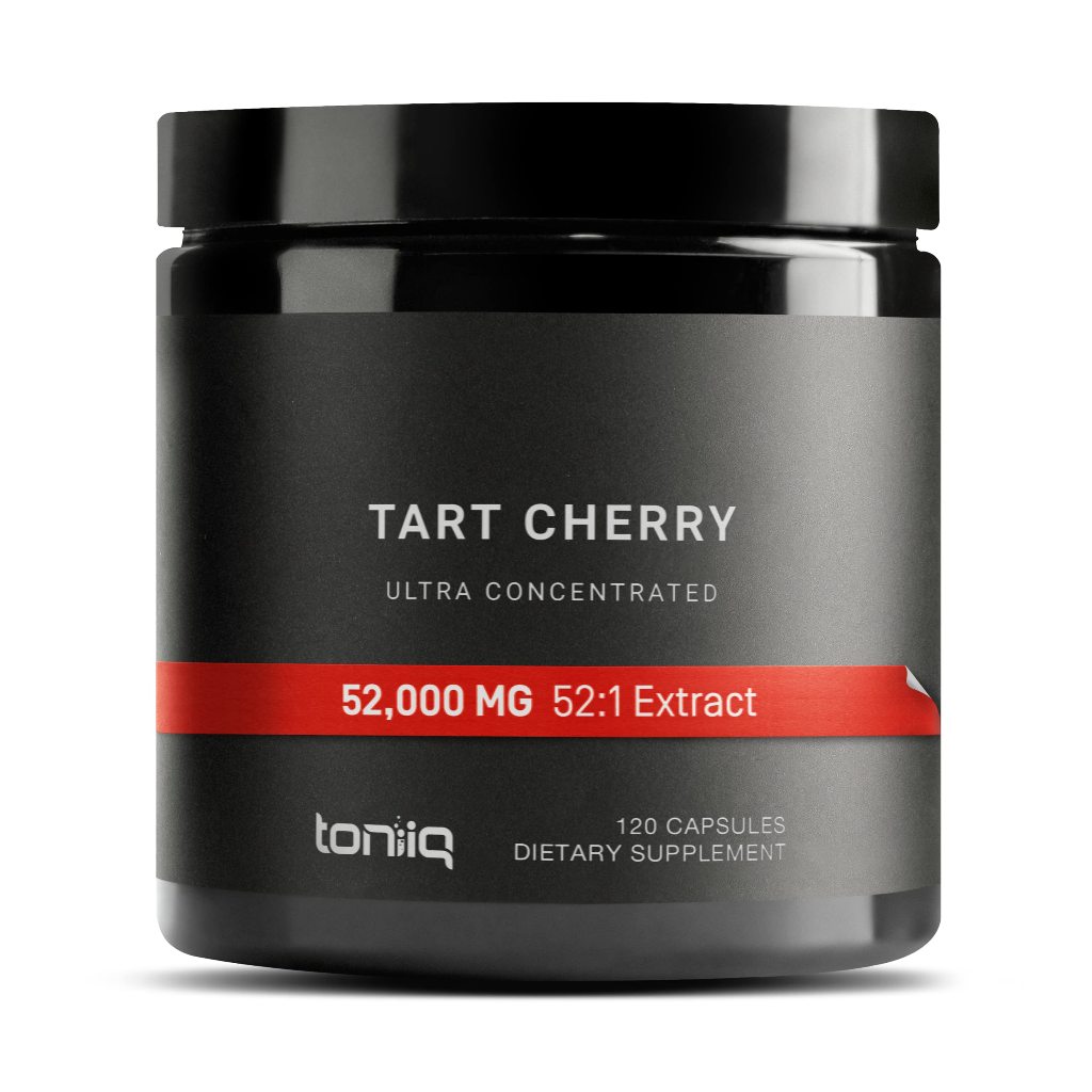 Toniiq Tart Cherry 1000 mg Ultra Concentrated 52:1 120 Capsules ...