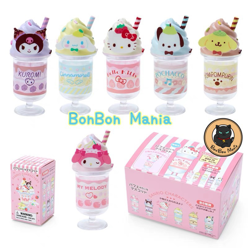 [Split-Optional Type] Sanrio Characters Parfait Ice-cream series blind ...