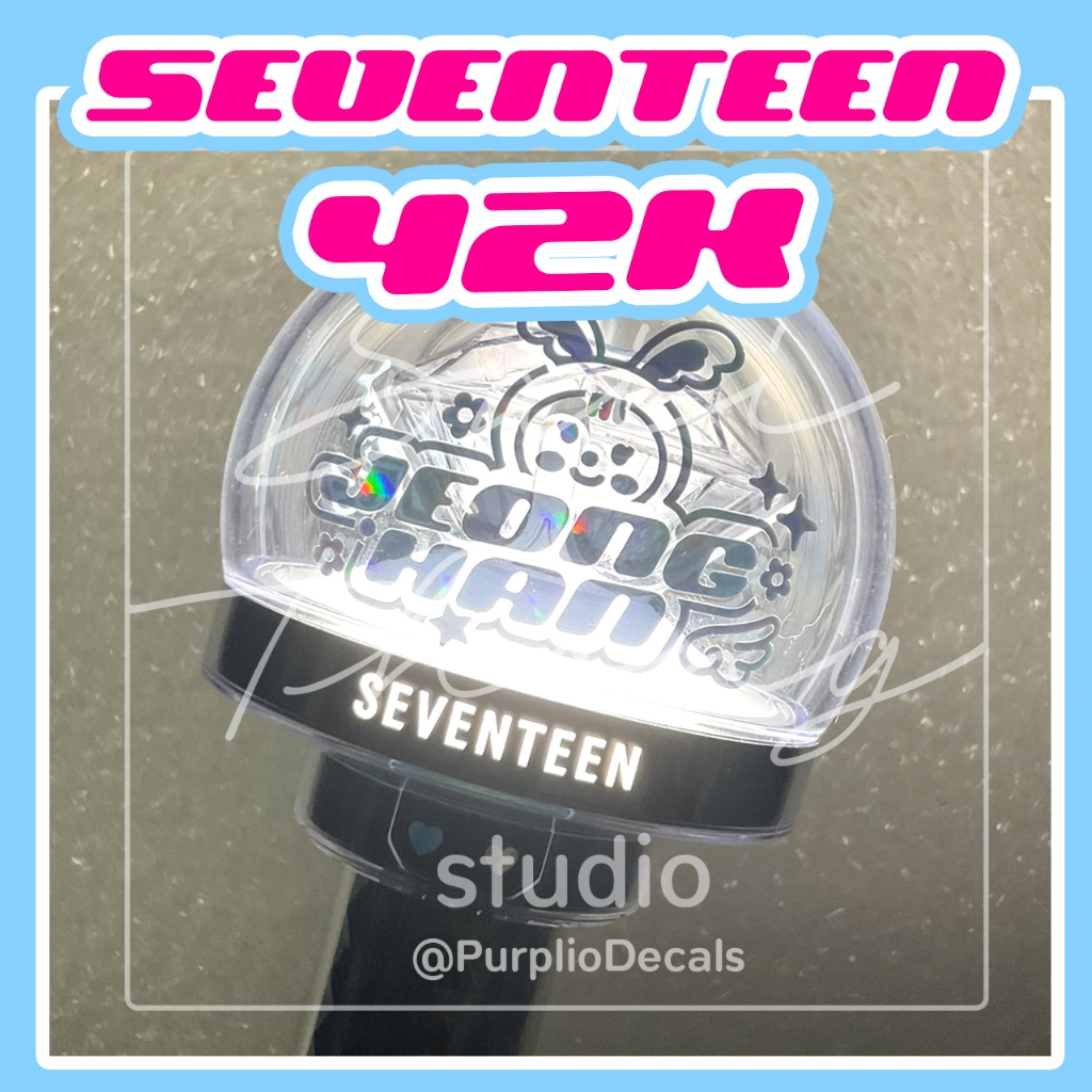 SEVENTEEN Light Stick Sticker [CARATBONG] Decals-[Y2K] | Shopee Malaysia