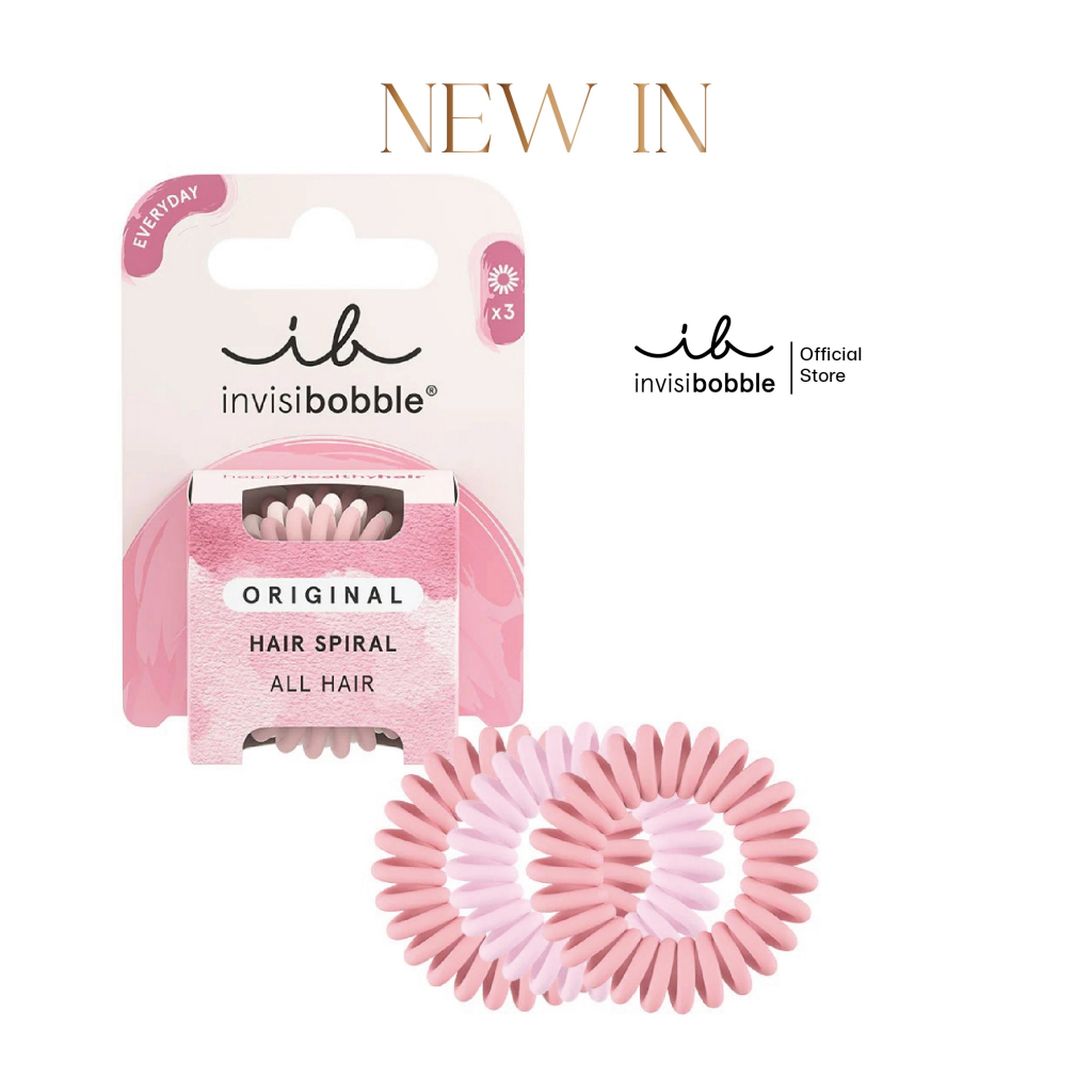 invisibobble Hair Band No Scratches Original Model The Pinks (1 Box ...