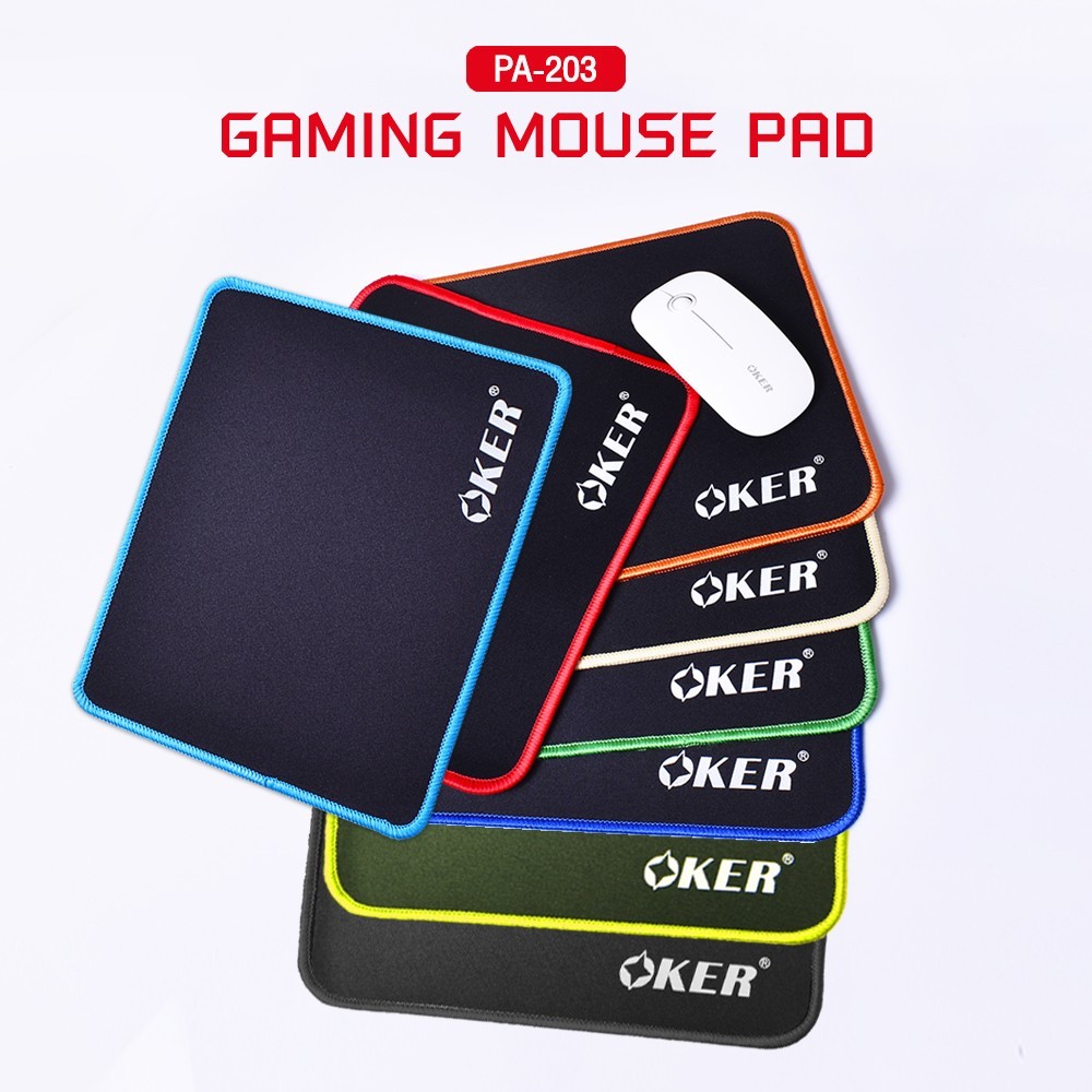 Oker Small Mouse Pad Model PA-203 Size 20.8 × 25 Cm. Speed Surface ...