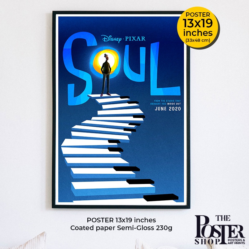Soul Disney Pixar Posters Size 33x48 cm There Are Many Types To Choose ...