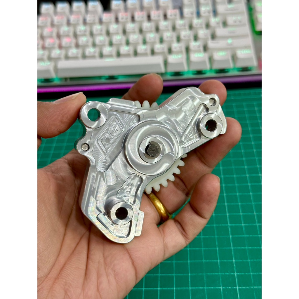 Wave 125 Engine Oil Pump CNC Work RG Brand 125 by Better Than Before ...