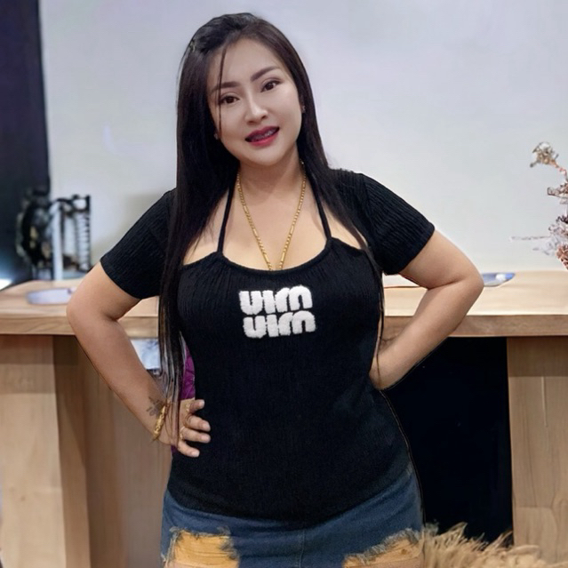Immediate Delivery From Thailand ** Plump Girl Shirt Fashion Chest 38 ...