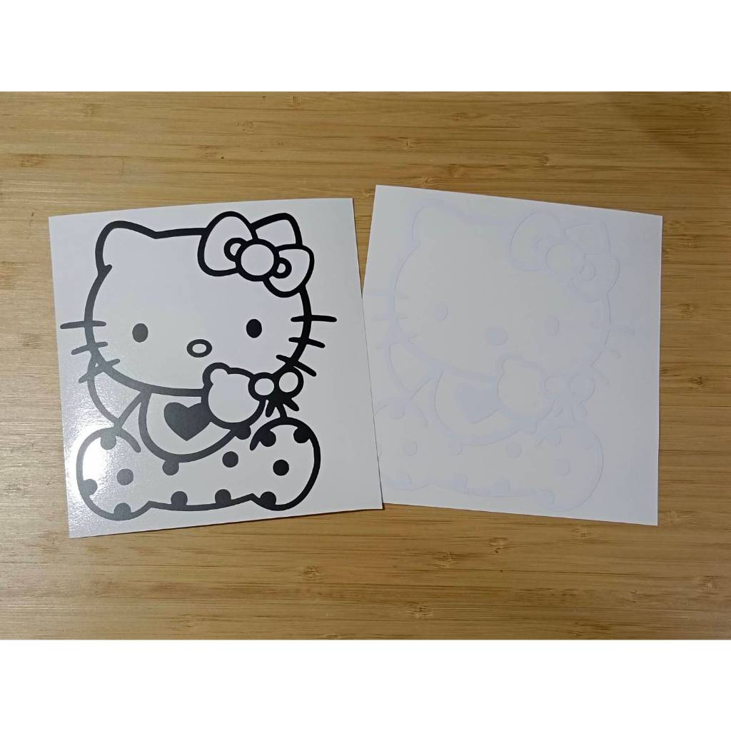 Cute Cartoon Sticker Kitty Die Cut Work No Background | Shopee Malaysia