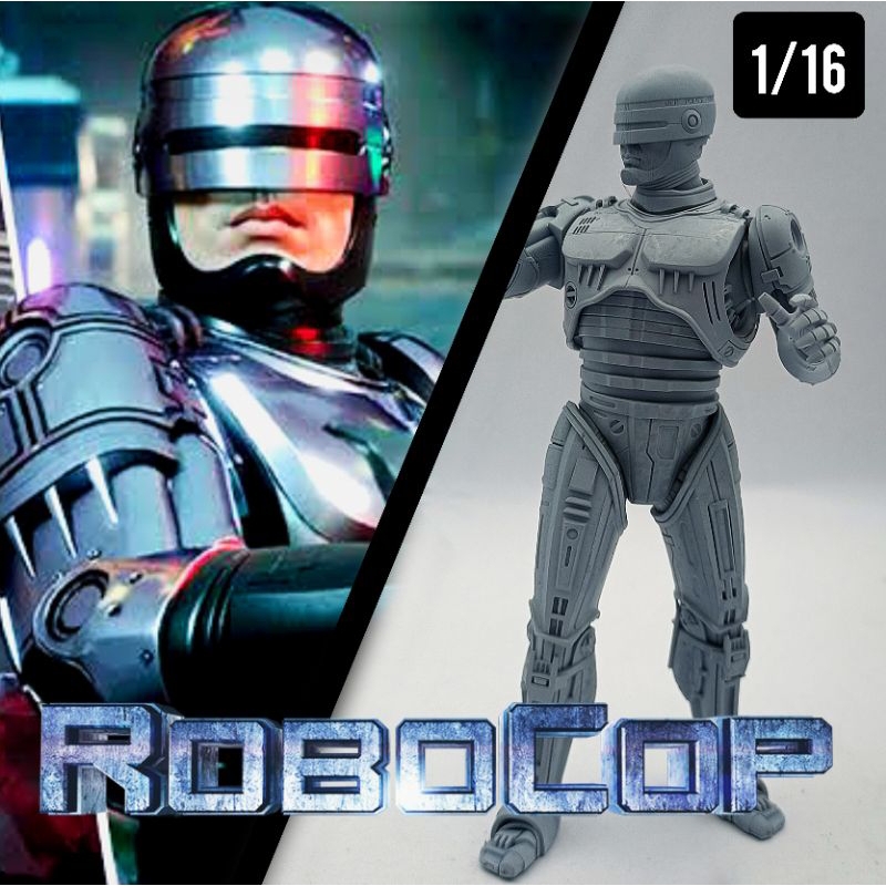 1/16 RoboCop Police Figure Resin | Shopee Malaysia