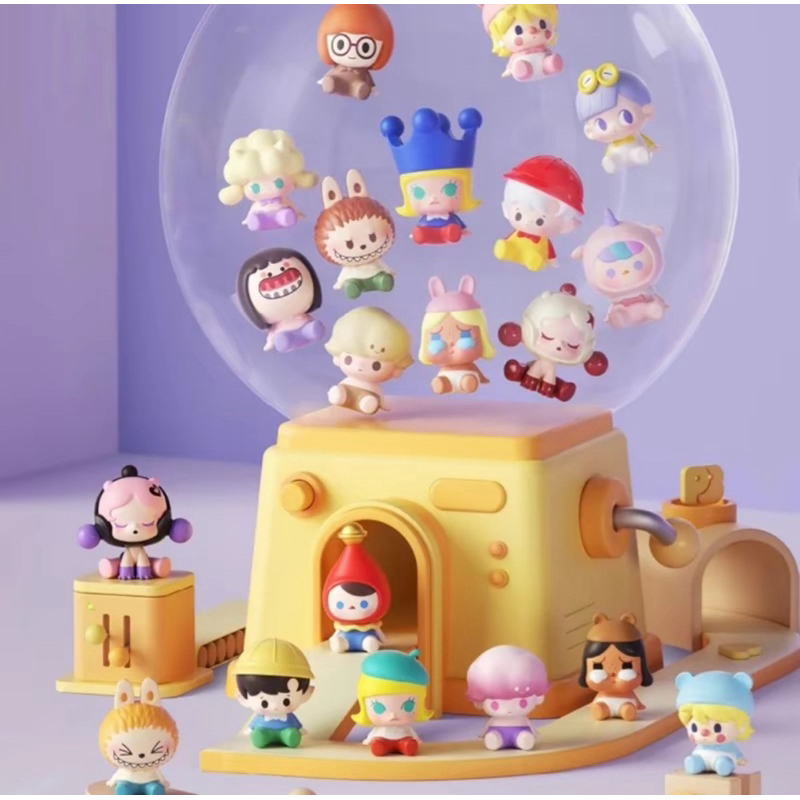 From popmart Pop bean (skull panda Dimoo Crybaby Hacipupu) | Shopee ...