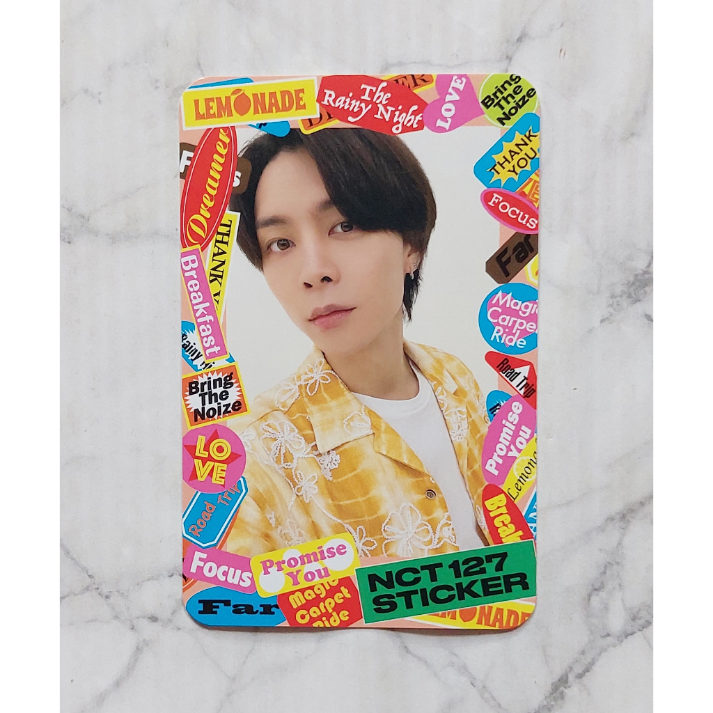 Johnny POB Card From mu-mo JP Japanese Album NCT 127-Sticker Kpop ...