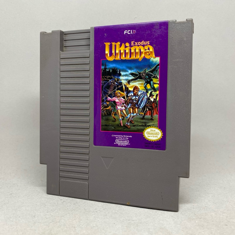 Ultima: Exodus (NES) | Nintendo Entertainment System Original USA NTSC ...