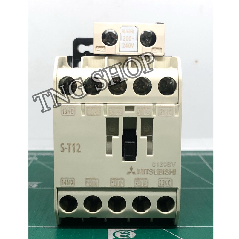 S-T12 ST12 lth = 20A 220VAC MITSUBISHI Brand MAGNETIC CONTACTOR (New) | Shopee Malaysia