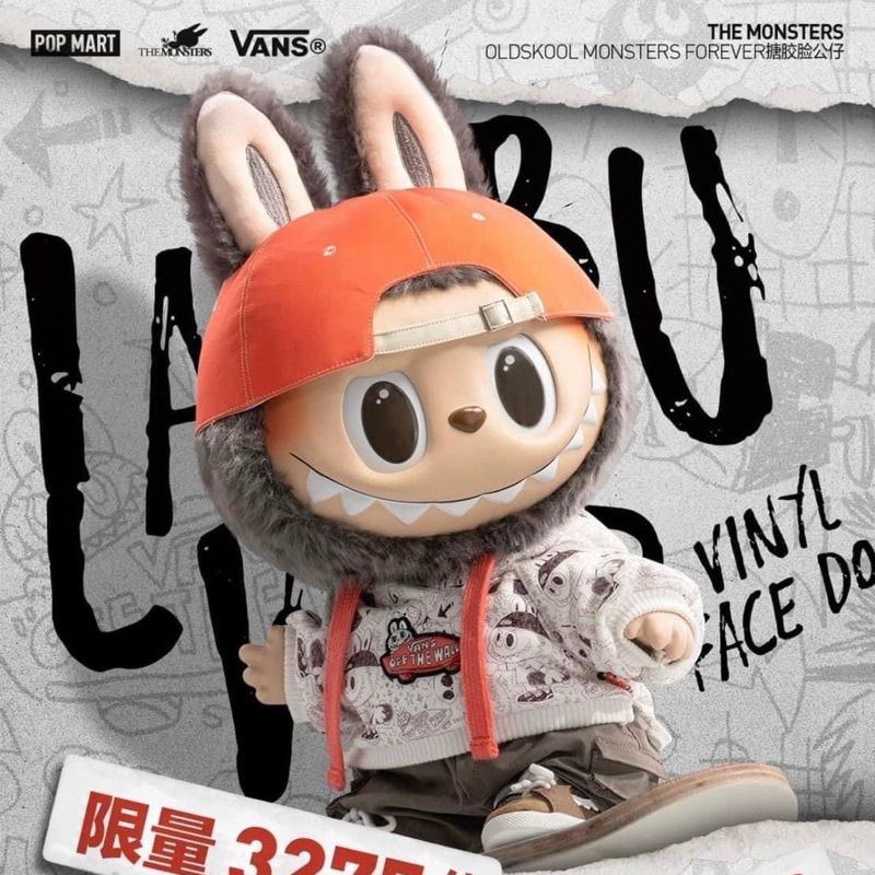 POP MART-LABUBU x VANS (LABUBU Van) Size 38cm | Shopee Malaysia