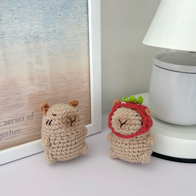 Capybara A Key Chain With Capibara | Shopee Malaysia