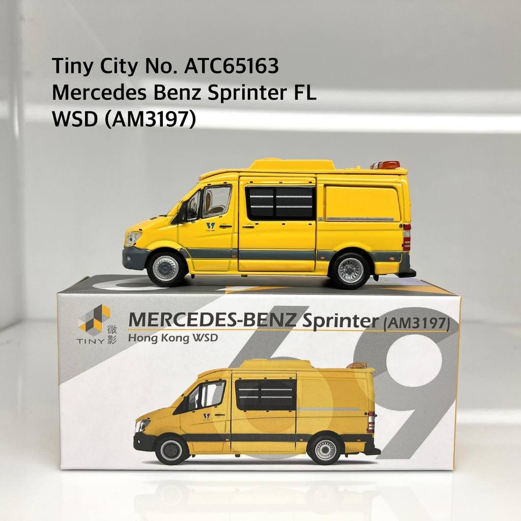 Tiny City No. ATC65163 Mercedes Benz Sprinter FL WSD (AM3197) | Shopee Malaysia