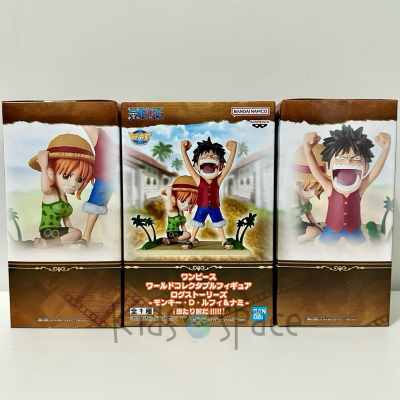 "WCF" Log Stories Luffy & Nami "Atarimaeda!!!!" Japan Golden Cat ...