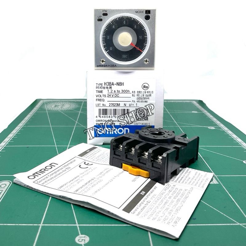 H3BA-N8H Omron Solid-state Timer 1.2s To 300hour 24VDC And 220VAC (Free ...